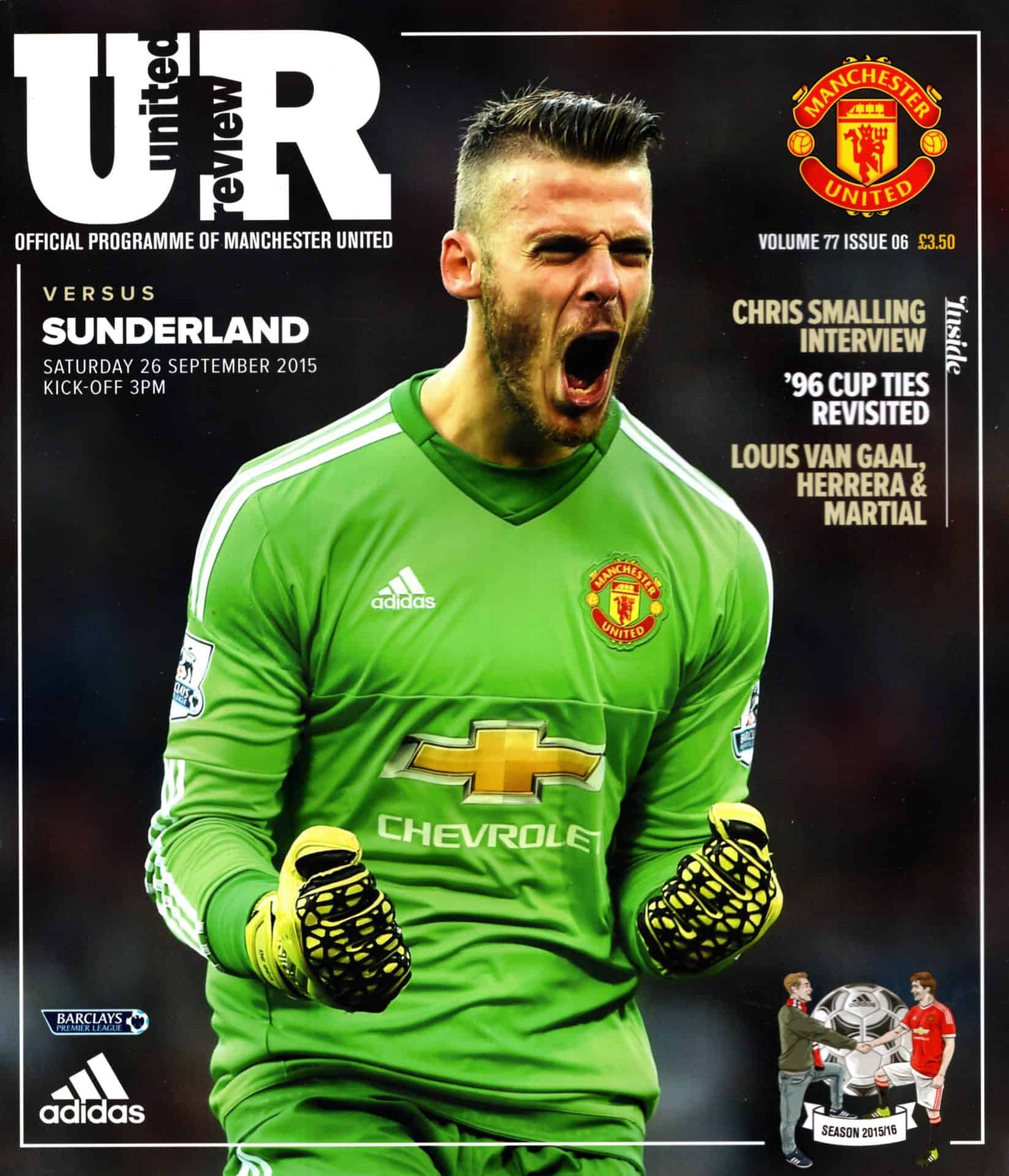 26th September 2015 Manchester United v Sunderland AFC Premier League ...