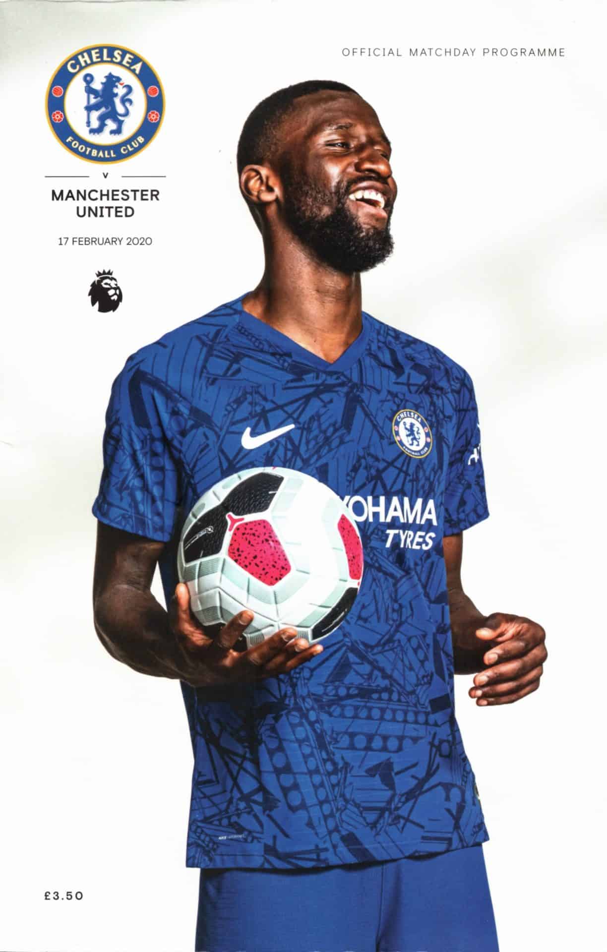 17th February 2020 Chelsea v Manchester United Premier League Matchday ...