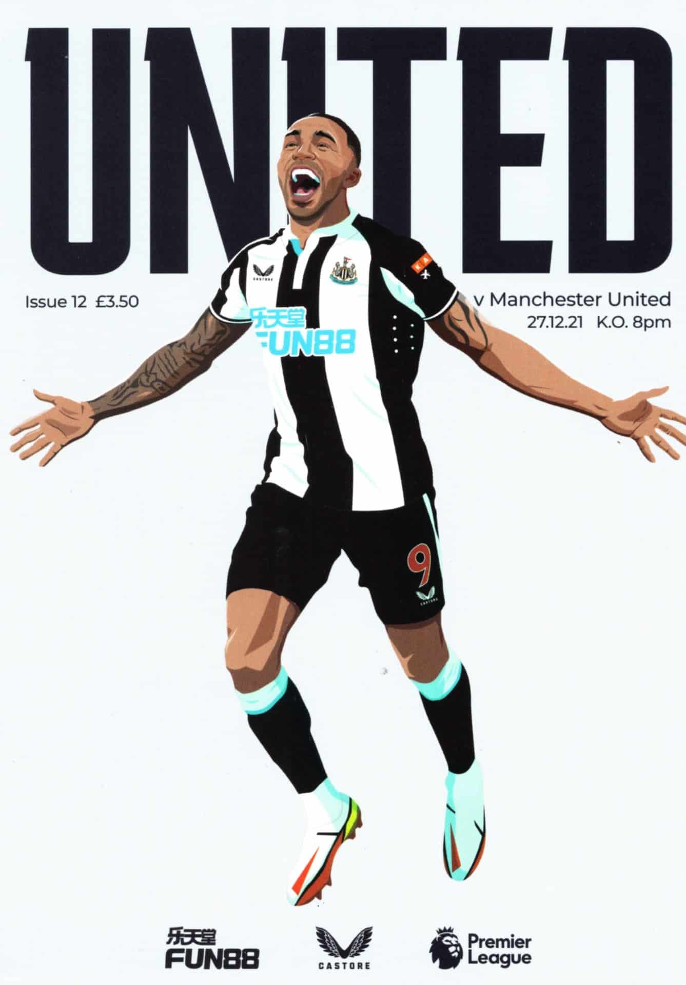 27th December 2021 Newcastle United v Manchester United FA Premier ...