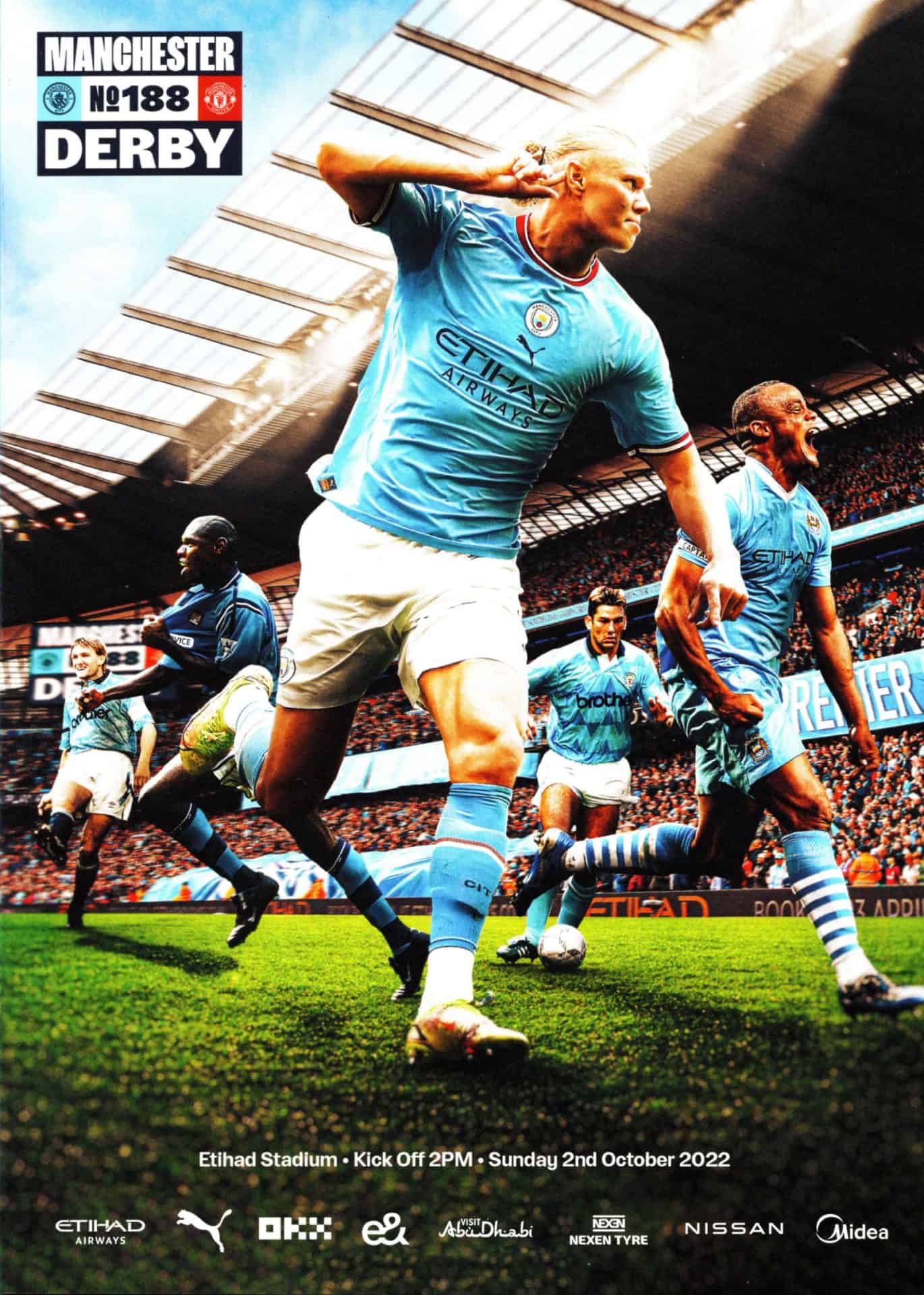 2nd October 2022 Manchester City v Manchester United Premier League ...